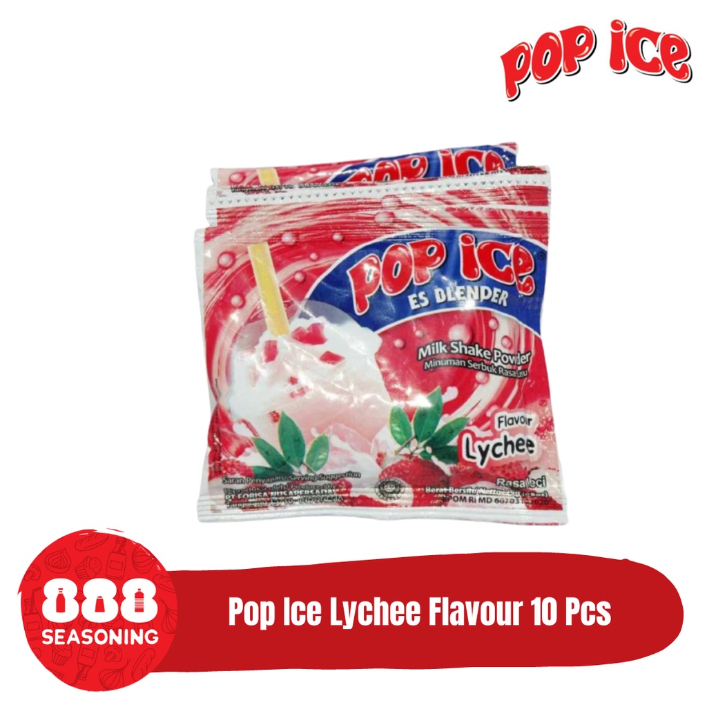 Jual POP ICE LYCHEE FLAVOUR 10 SACHET | Shopee Indonesia