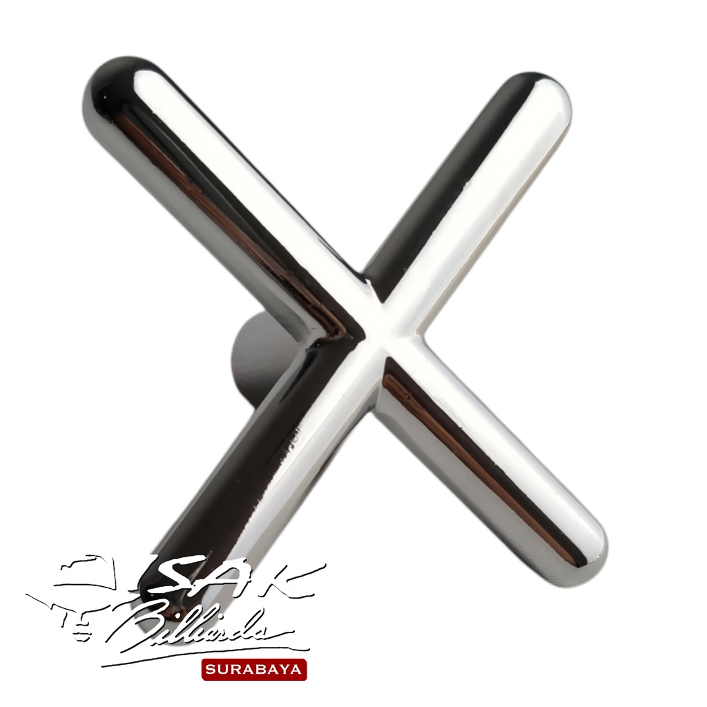 Jual Murrey Silver Cross X Rest Head - Brass - Cagak Stick Biliar ...