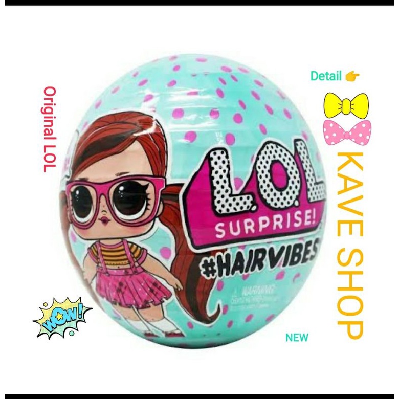 Jual LOL Suprise - Hair Vibes - Original SNI - Mix Match Hair - LOL ...
