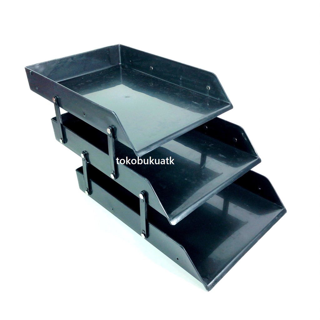 Jual Rak 3 Susun Dokumen File ,Elevated Tray Microtop M603 | Shopee ...