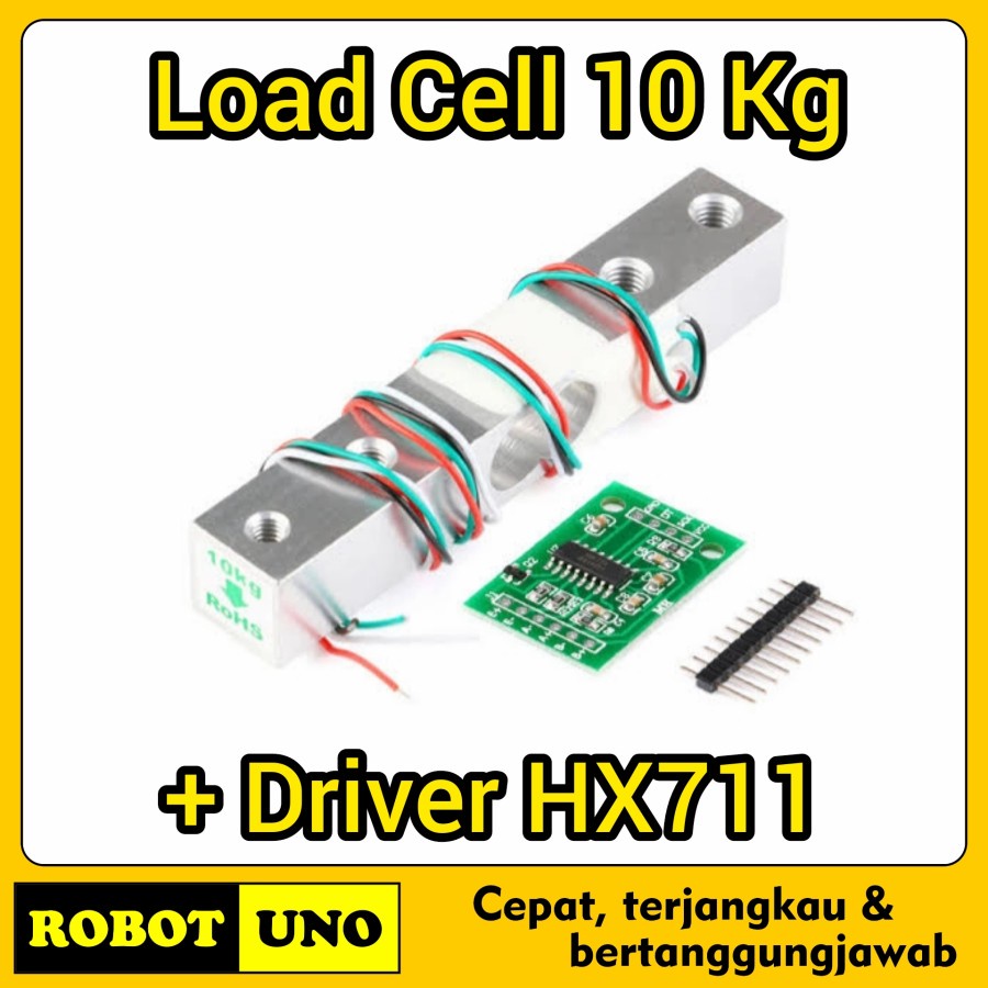 Jual Sensor Berat Load Cell 10Kg XH711 Weight Sensor Berat Timbangan 10 ...