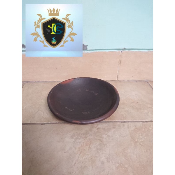 Jual PIRING COBEK GAMI LAYAH DIAMETER 15 CM (3pcs) GERABAH TANAH LIAT ...