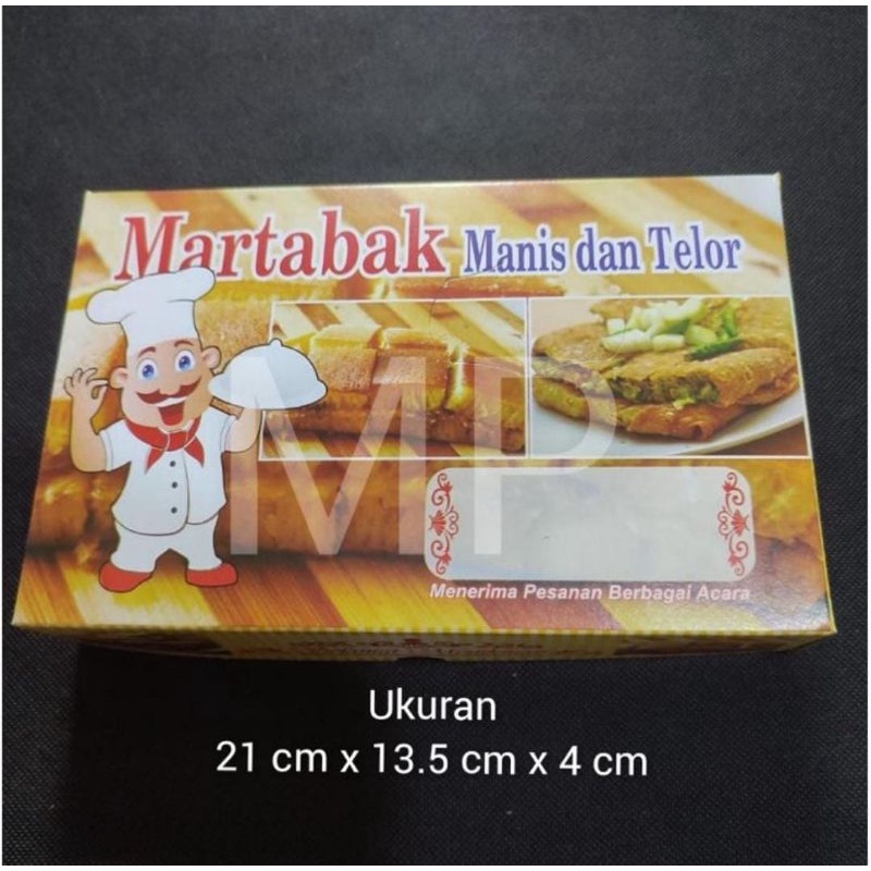 Jual Box Martabak | Dus Martabak | Kotak Martabak UK 21cm x 13.5cm x ...
