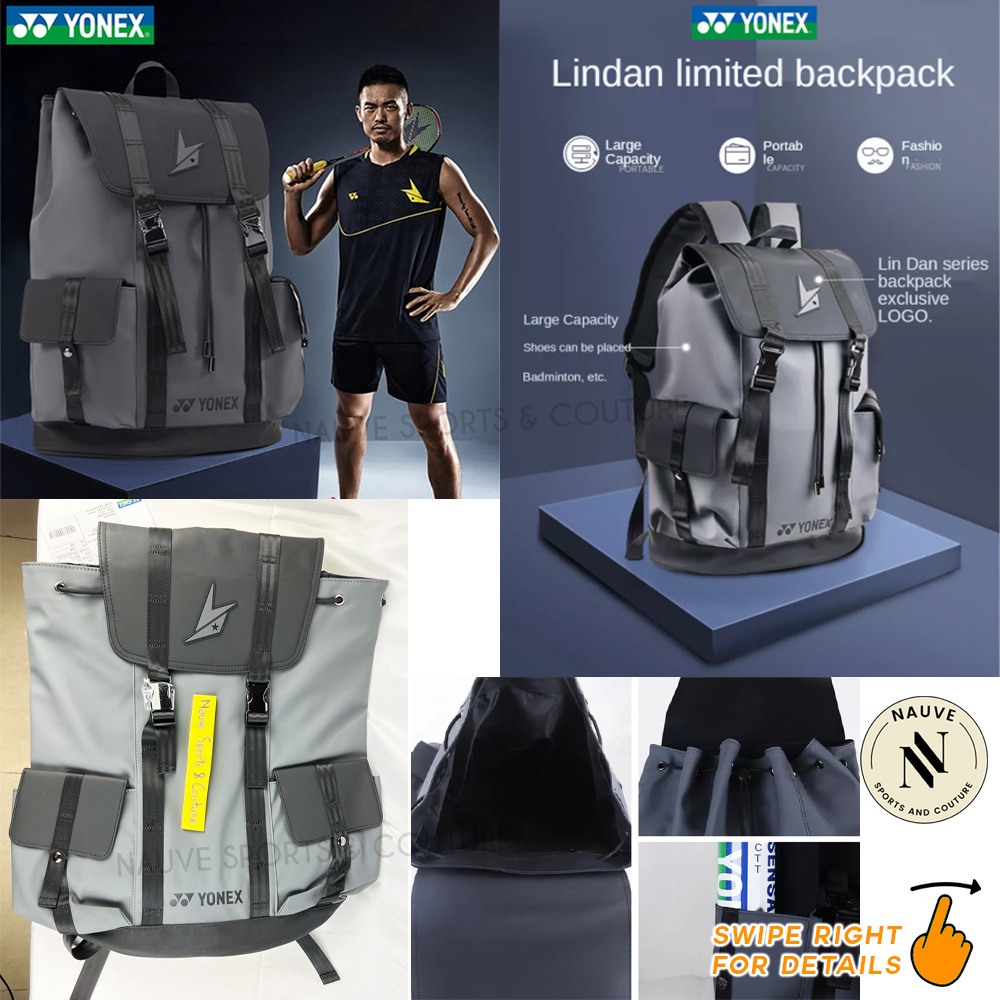Jual Tas Badminton Yonex Backpack Yonex Special LINDAN BA243LDCR ...