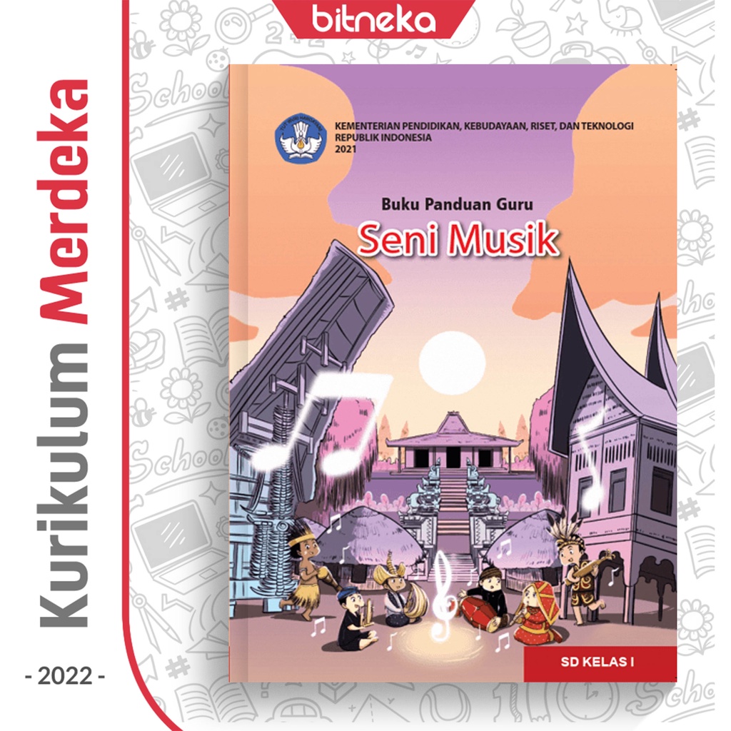 Jual Buku Panduan Guru Seni Musik untuk SD/MI Kelas 1 Kurikulum Merdeka - DIKBUD | Shopee Indonesia