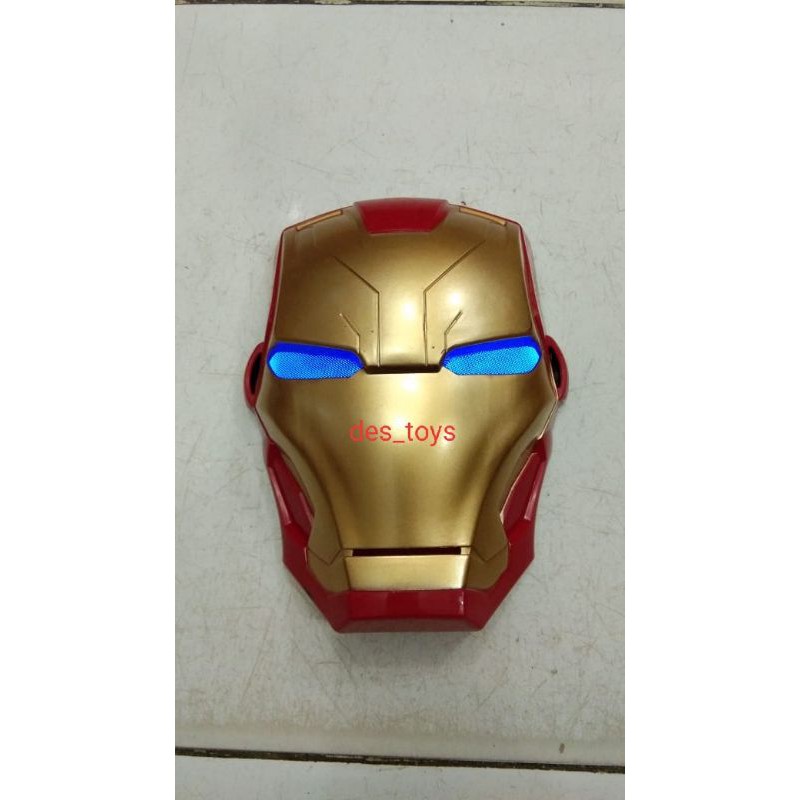 Jual topeng karakter/topeng Ironman/Hulk/Spiderman/topeng avenger ...