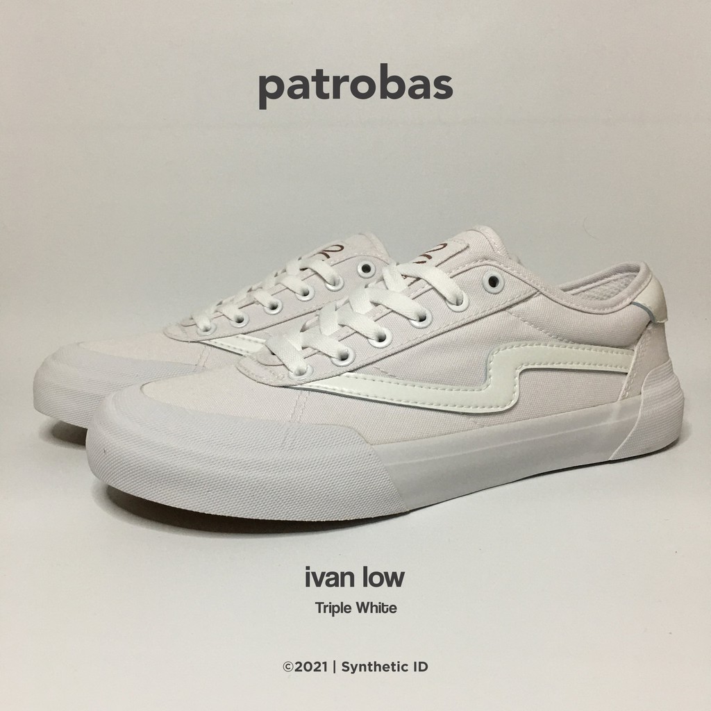Jual Patrobas Ivan Low (Triple White) | Shopee Indonesia