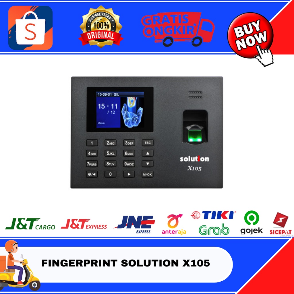 Jual FINGERPRINT SOLUTION X105 | Shopee Indonesia