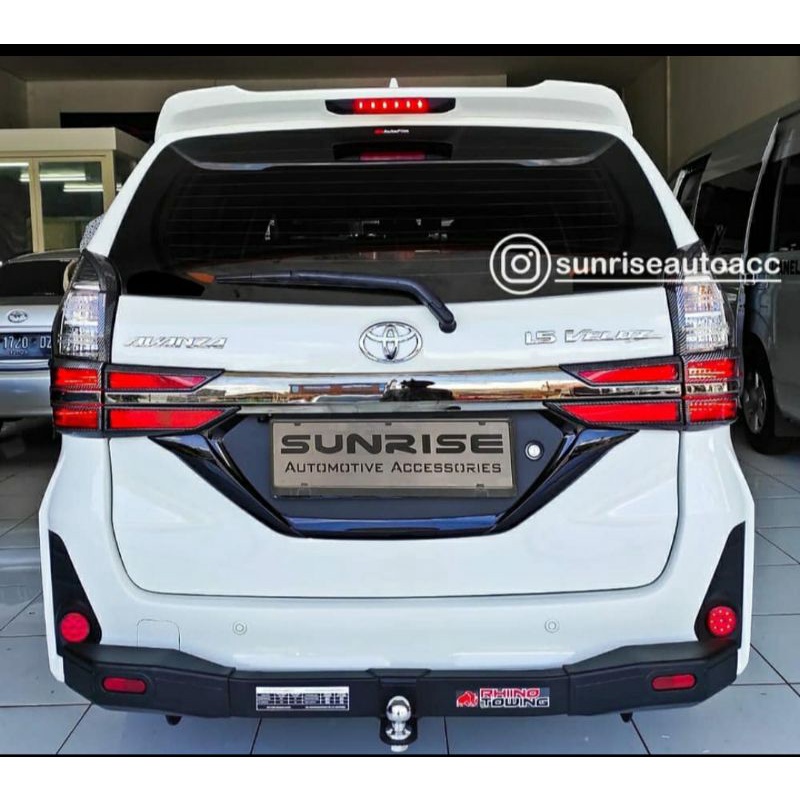 Jual Towing bar bumper Tanduk belakang Rhino reflektor avanza lama/all ...