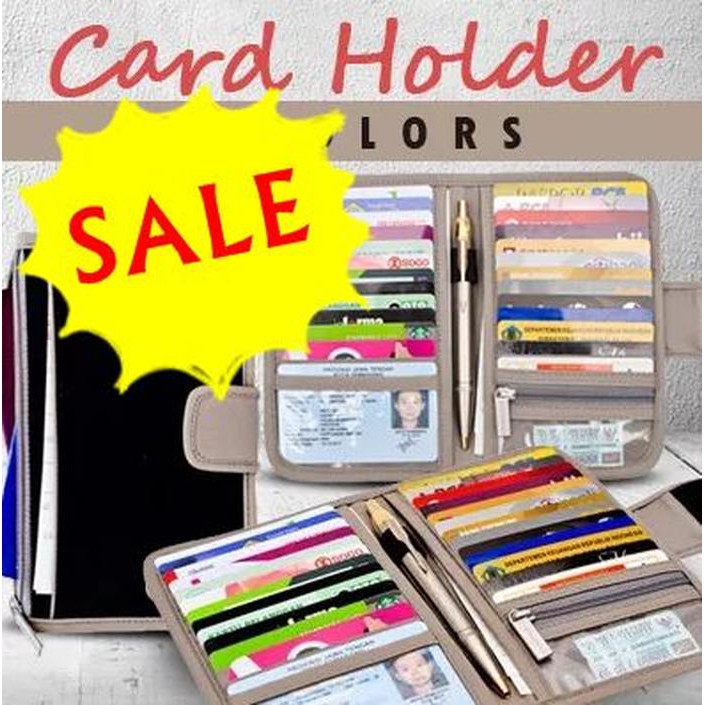 Jual Buy 1 get 1 free card holder / tempat kartu / document/ card ...