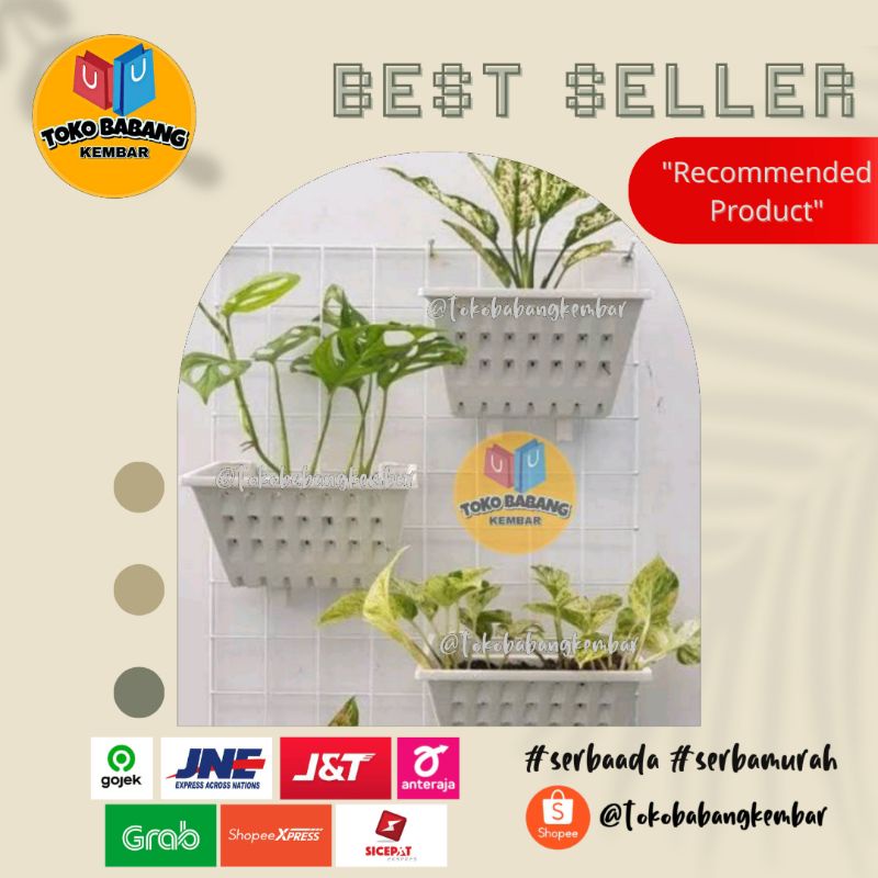 Jual Pot Tempel Argo 01 putih | Shopee Indonesia
