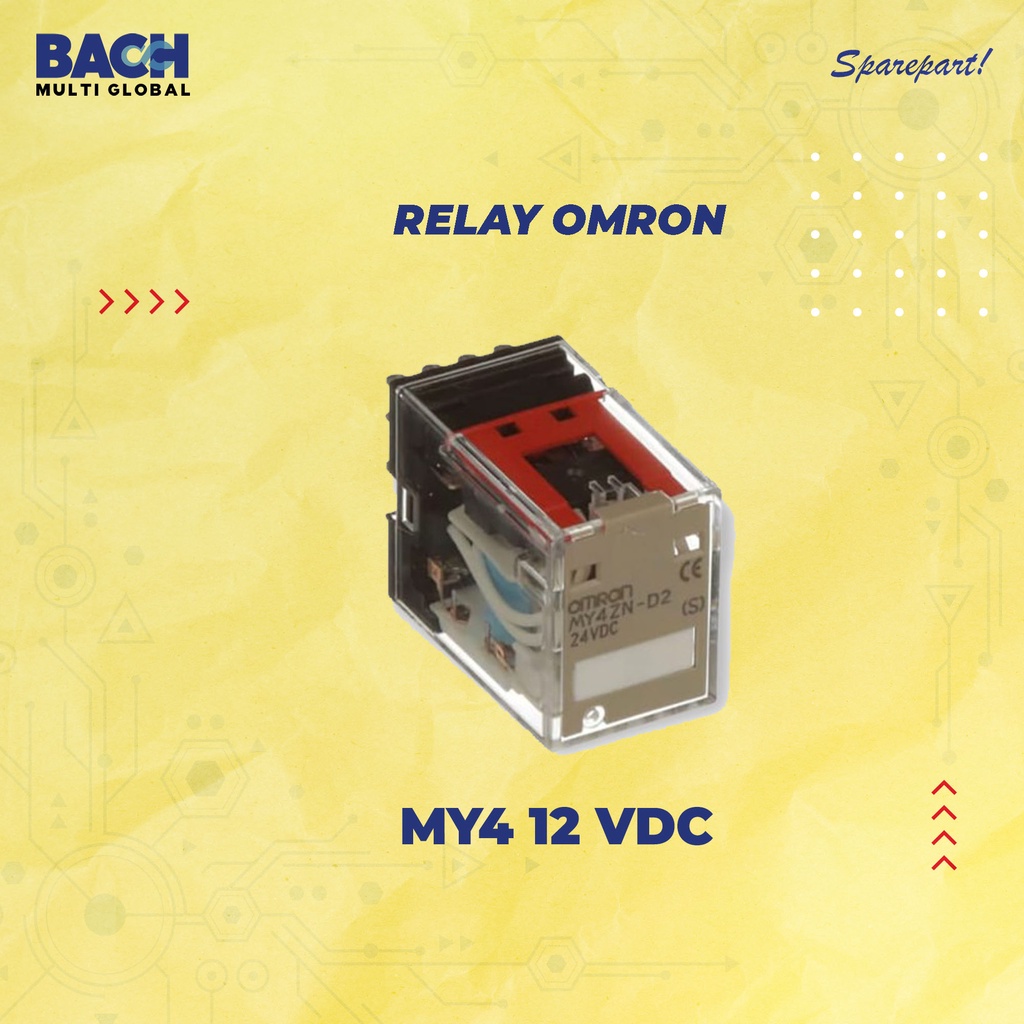 Jual RELAY OMRON MY4 12 VDC | Shopee Indonesia