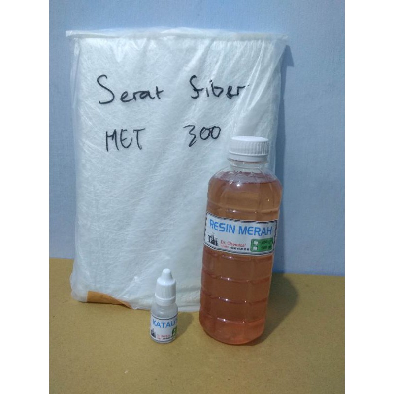 Jual Resin Merah Paket Serat Fiber | Shopee Indonesia