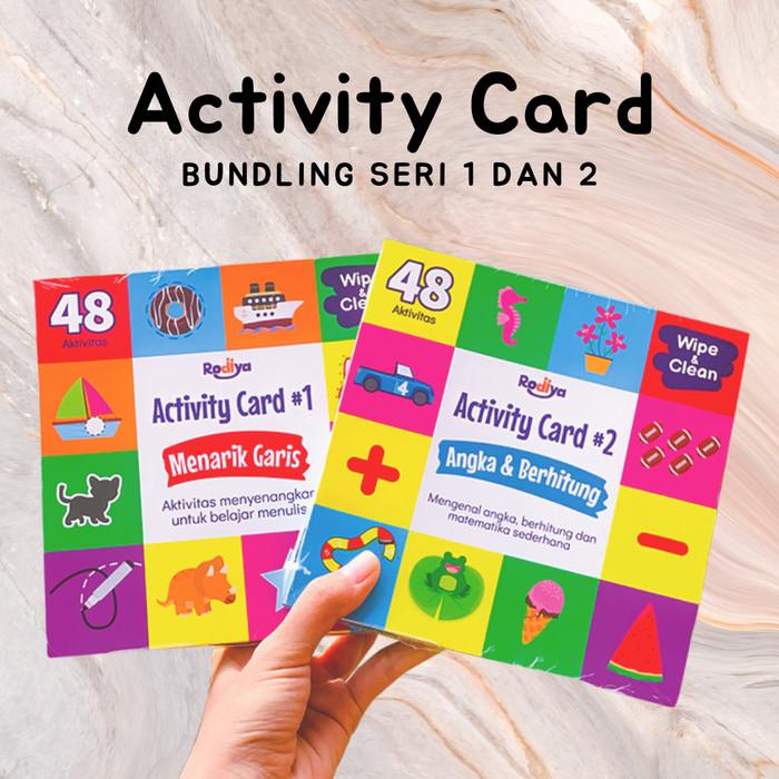 Jual Paket Bundling Activity Card 1 Dan 2 Rodiya / Kartu Bermain ...