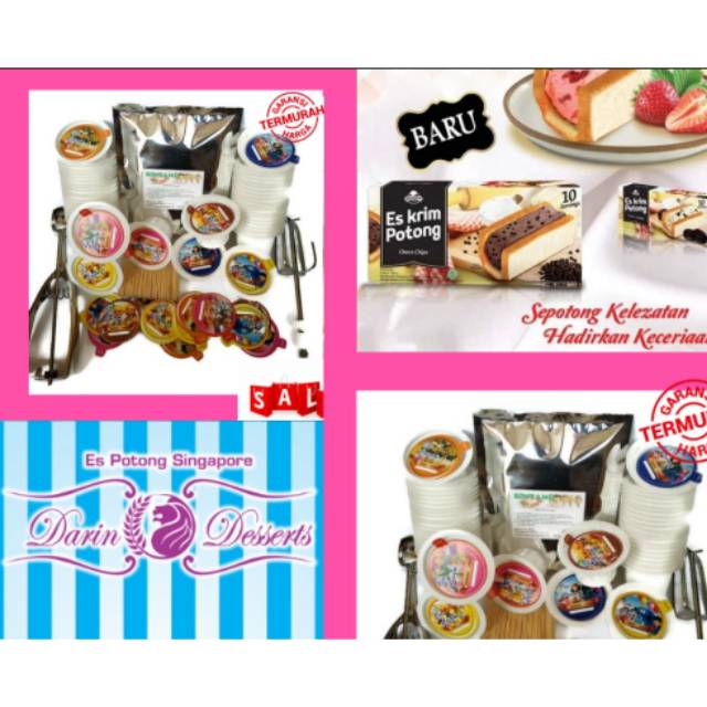 Jual paket usaha es krim 3 rasa / ice cream 3 rasa / paket es krim 3 ...