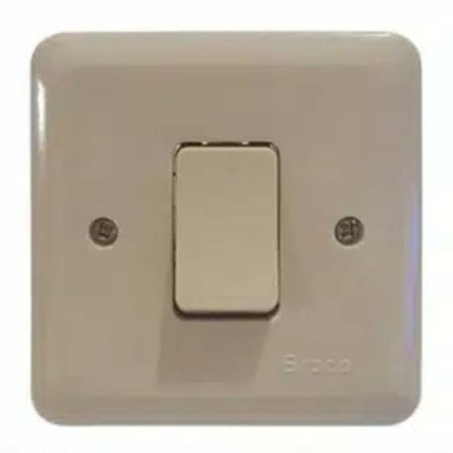 Jual Saklar BROCO 1 / Saklar Tanam / Saklar Tembok / Saklar Dinding ...