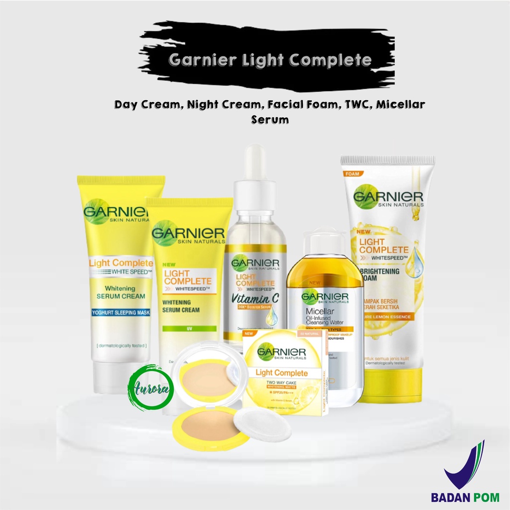 Jual GARNIER Light Complete, Paket Mini 6pcs | Shopee Indonesia