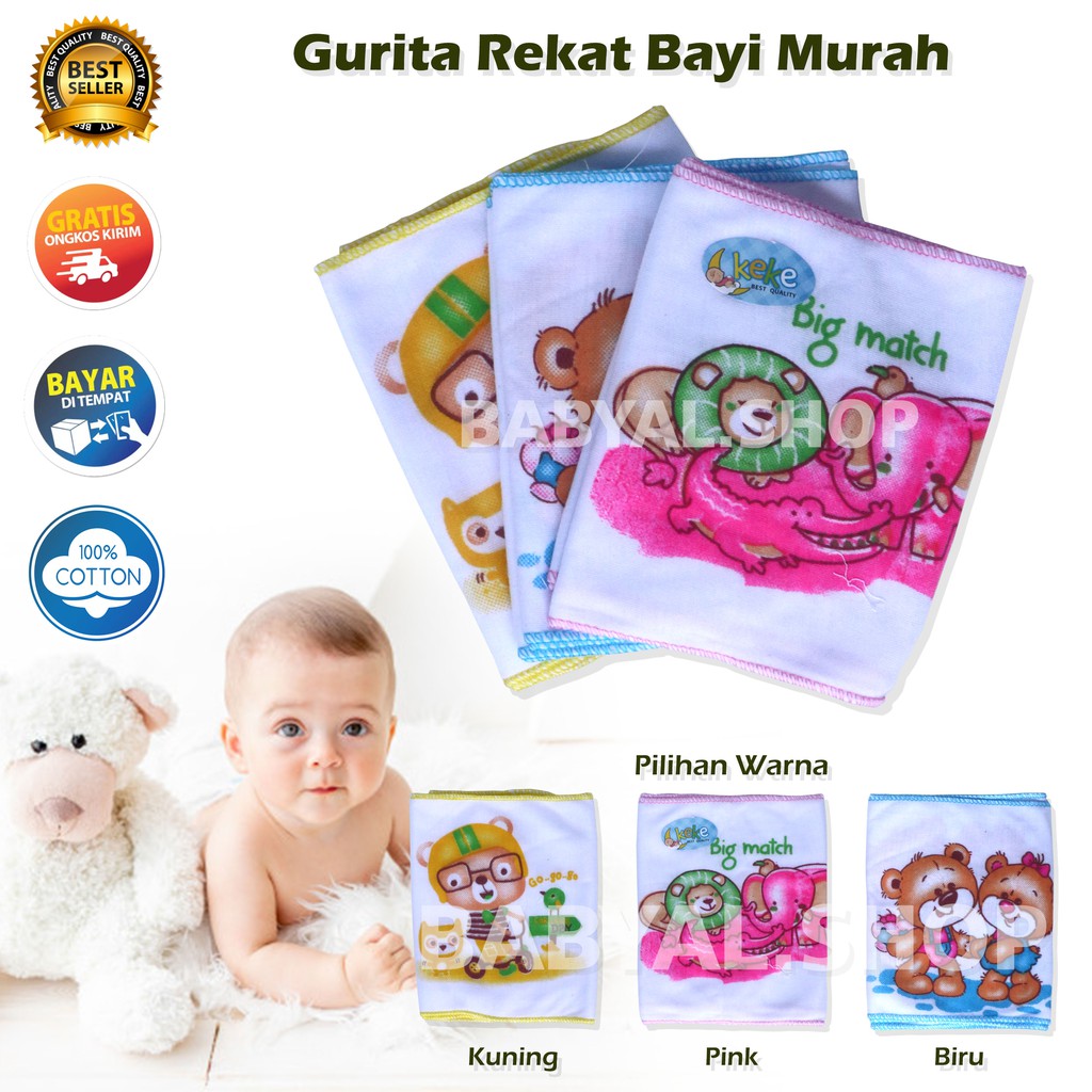 Jual 6 Pcs Gurita Bayi Perekat / Gurita Instant Bayi Bahan Cotton ...