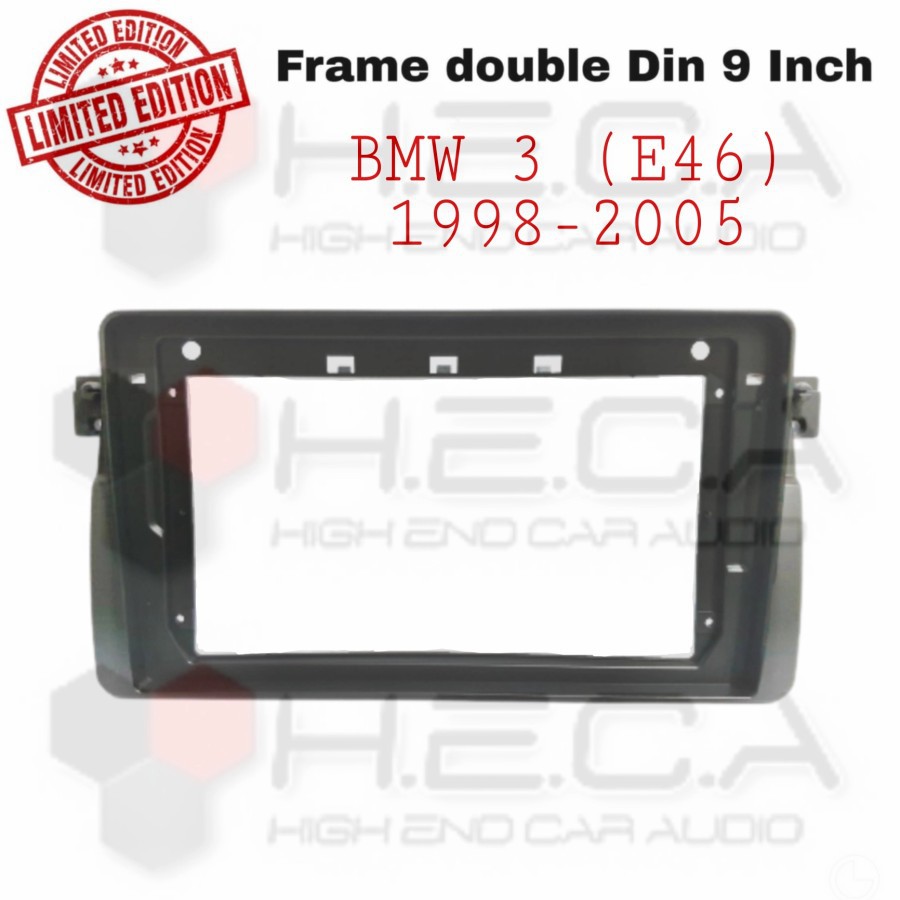 Jual Frame 9" BMW 3 (E46) 1998-2005 Double Din 9 inch Android Head Unit ...