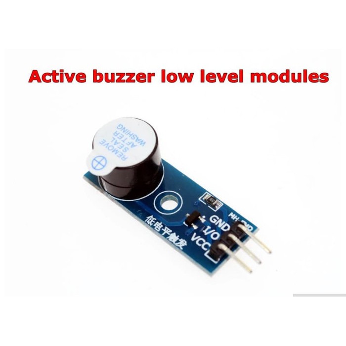 Jual Active Buzzer Alarm Module Sensor Beep Audio Control Panel for ...