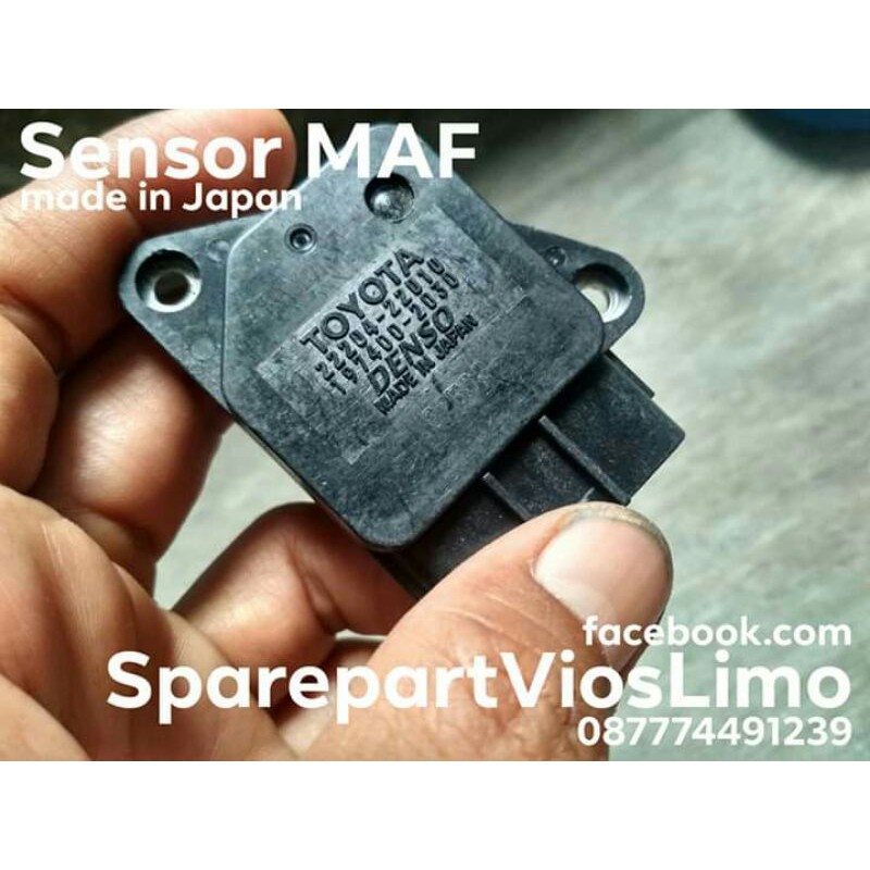 Jual Sensor MAF Air Flow New Vios Yaris 2007 2008 2009 2010 2011 2012 ...