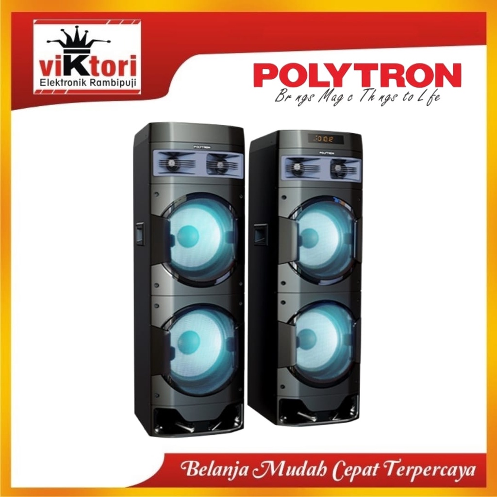 Jual Polytron Active Speaker Pas 10d28 Speaker Polytron 10inch