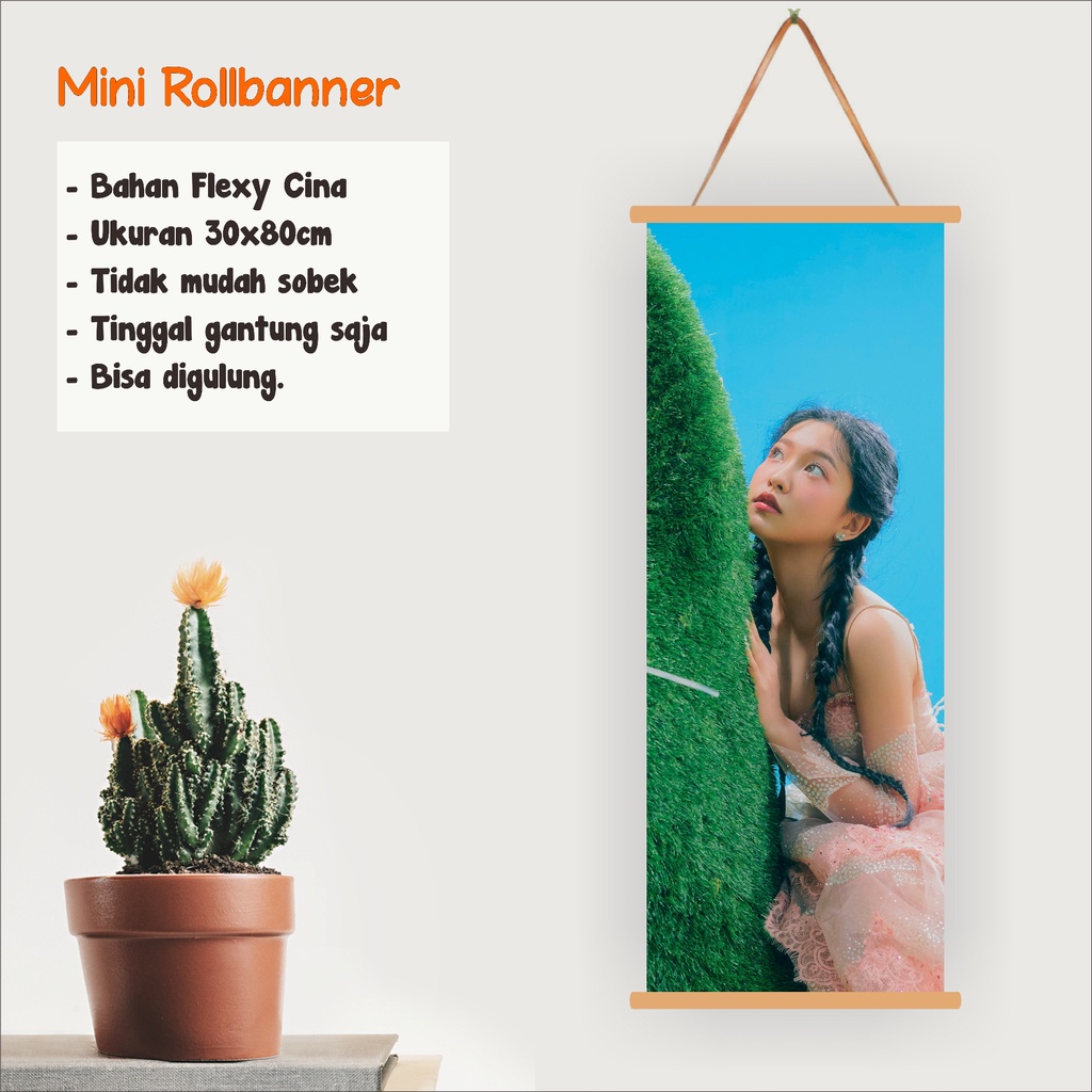 Jual MINI ROLL BANNER RED VELVET YERI | Shopee Indonesia