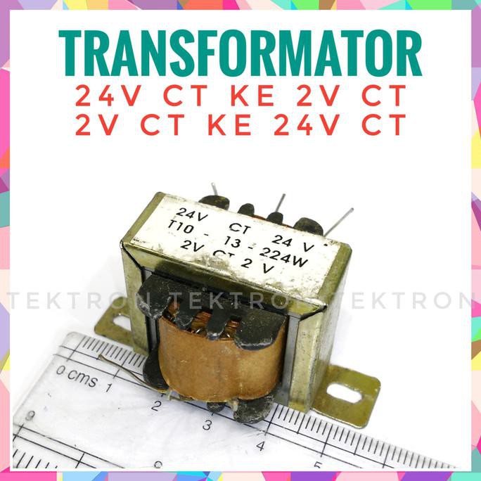 Jual Transformer 24 VCT ke 2VCT atau 2VCT ke 24 VCT trafo transformator ...