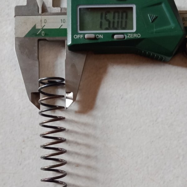 Jual spring tekan 1.5 mm diameter luar 15 mm x panjang 300 mm | Shopee ...