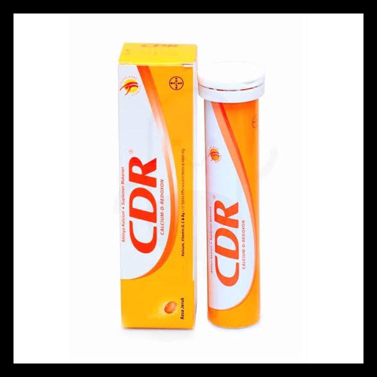 Jual TERLENGKAP CDR REDOXON SUPLEMEN MAKANAN KALSIUM RASA JERUK 15 ...