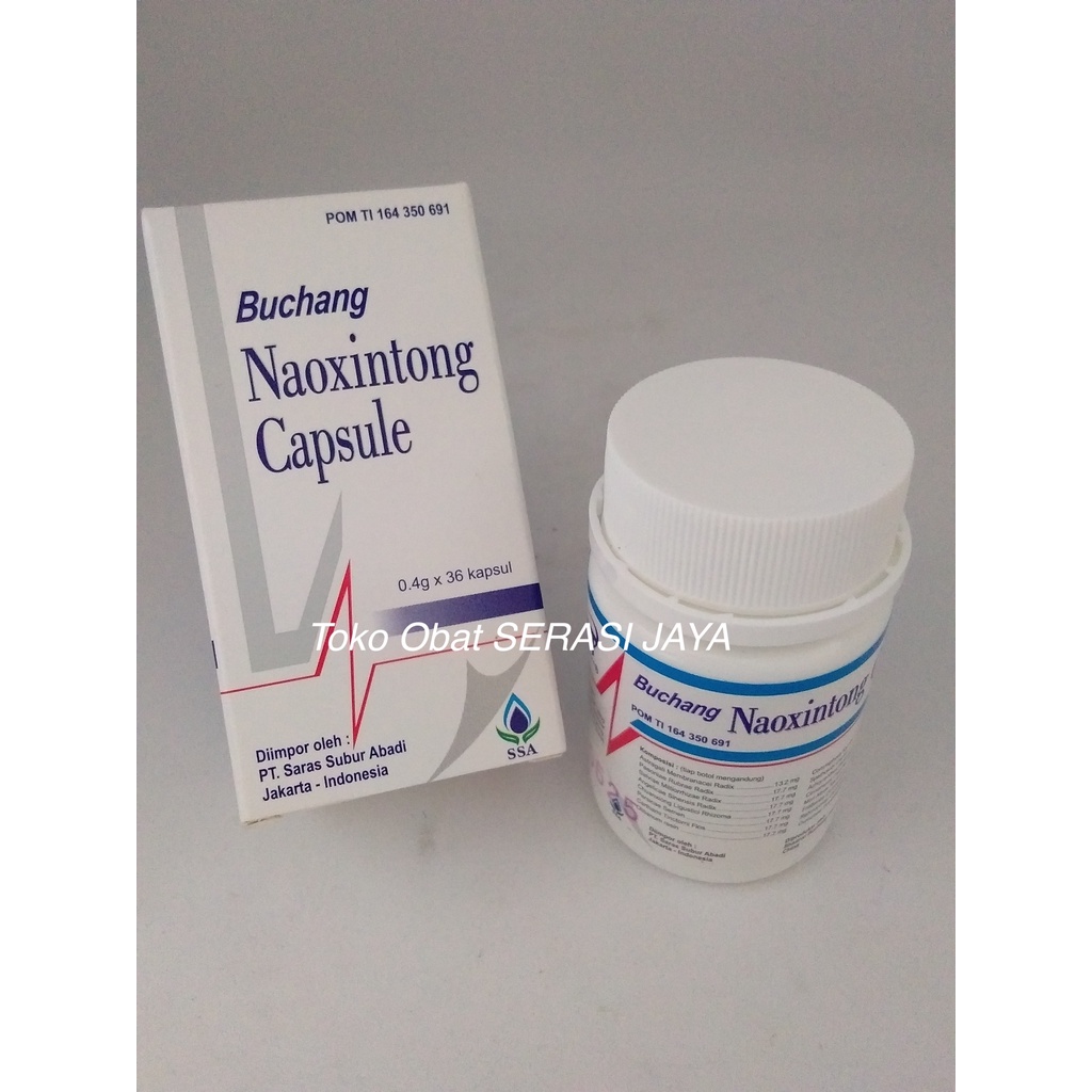 Jual Buchang Naoxintong ruas lng 36 Kapsul Kesehatan Sirkulasi Darah ...