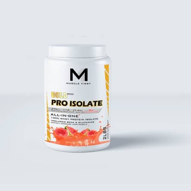 Jual M 1 MUSCLE FIRST PRO GOLD ISOLATE 2 LB LEBIH BAGUS DR Whey protein ...
