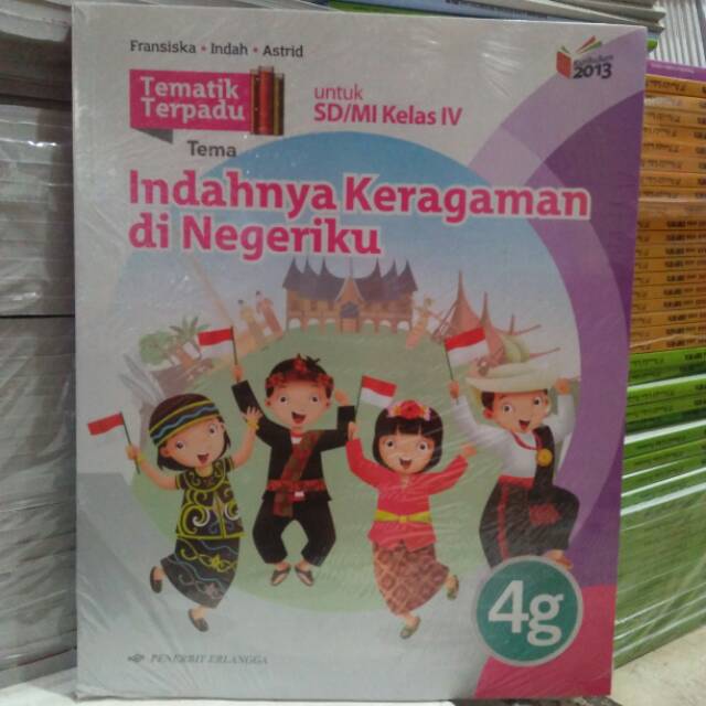 Jual Buku Tematik Terpadu 4g Kelas 4 Sd Indahnya Keragaman Di Negeriku