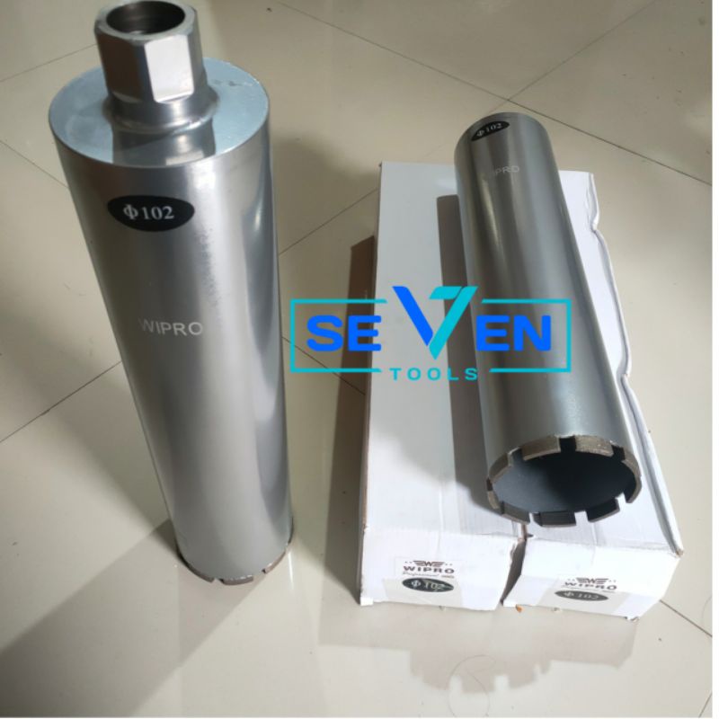 Jual mata bor coring 4 inch mata bor diamon core drill WIPRO pelubang ...