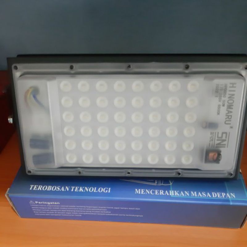 Jual Lampu sorot Led - Flood Light Hinomaru 50 watt putih | Shopee Indonesia