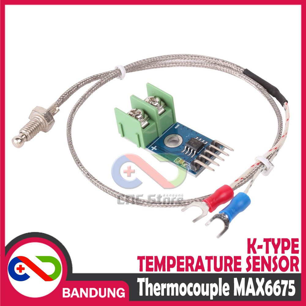 Jual K TYPE-K THERMOCOUPLE MAX6675 MODULE HIGH TEMPERATURE SENSOR FOR ...