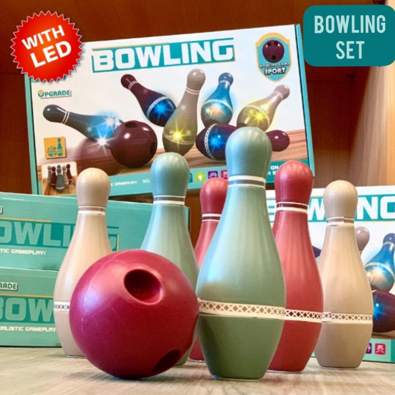 Jual Keender.kids - Led Bowling Set (Mainan Anak Olahraga Bowling ...