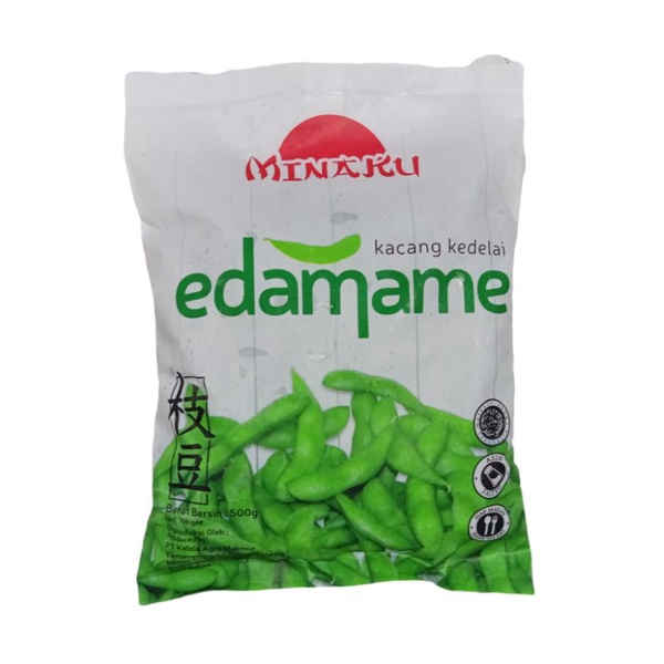 Jual MINAKU Edamame Kacang Kedelai 500 g | Shopee Indonesia