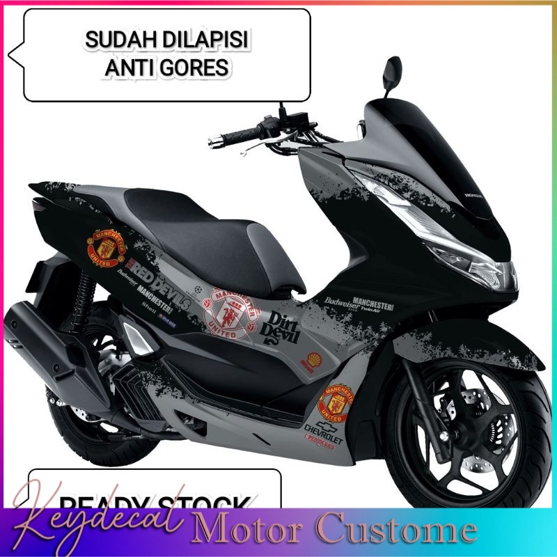 Jual stiker pcx Decall sicker all new pcx 160 full body Striping honda ...