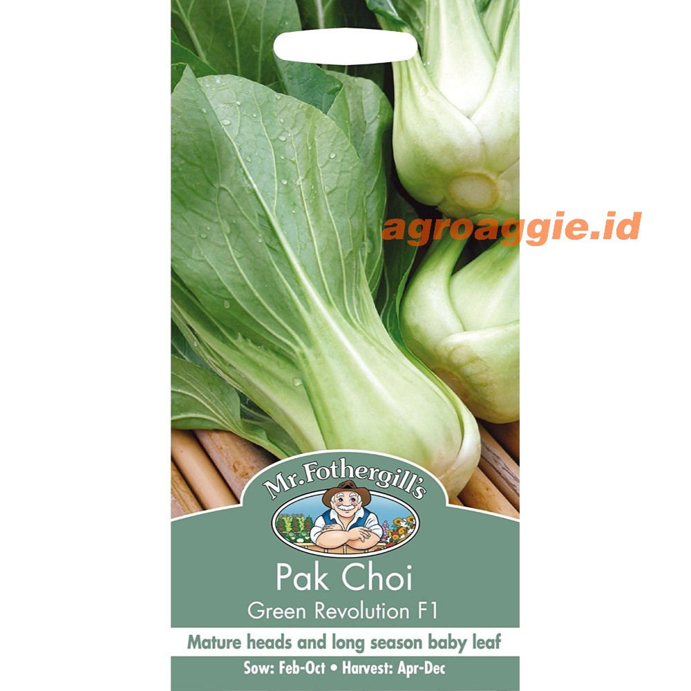 Jual Benih PAK CHOI Green Revolution F1 Mr. Fothergill's | Shopee Indonesia