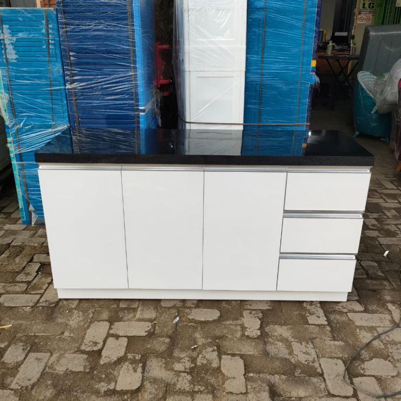 Jual Kitchen set bawah / Rak dapur / Rak Kompor / Rak serbaguna HPL ...