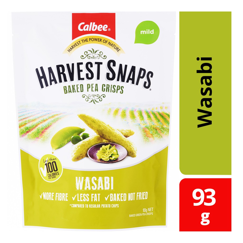 Jual Calbee Harvest Snaps Original Chili Wasabi 93g | Shopee Indonesia