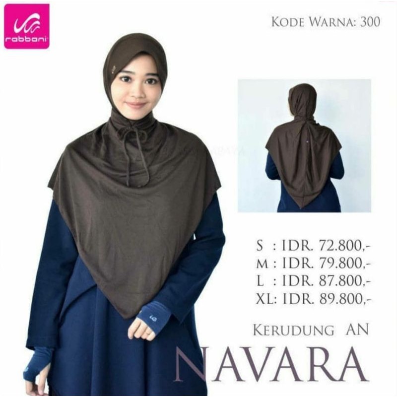 Jual Rabbani bergo sekolah NAVARA POLY | Shopee Indonesia