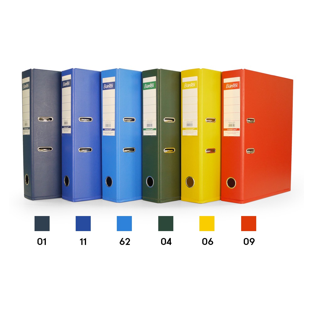 Jual Bantex Lever Arch File Ordner PP A4 5cm Traditional colours #1451 ...