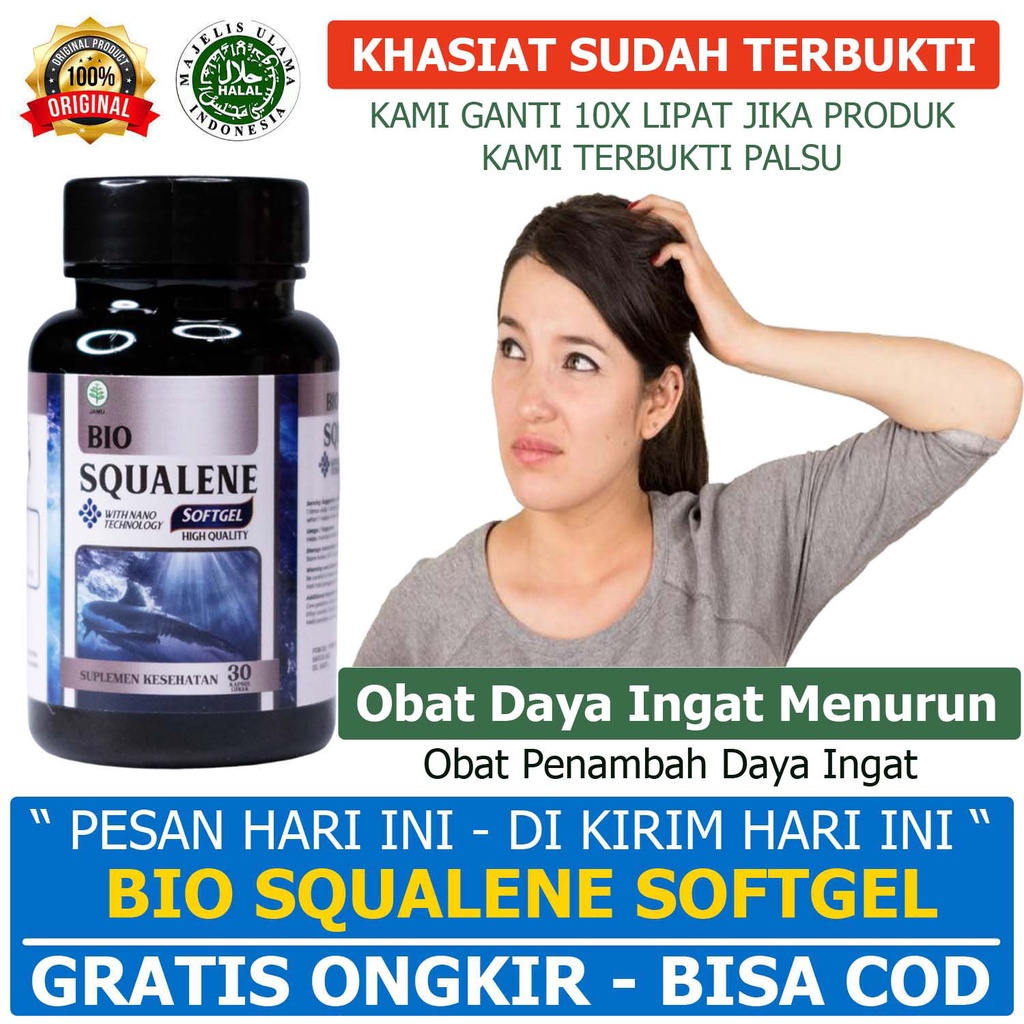 Jual Obat Penambah Daya Ingat Menurun Penguat Ingatan Suplemen Vitamin ...