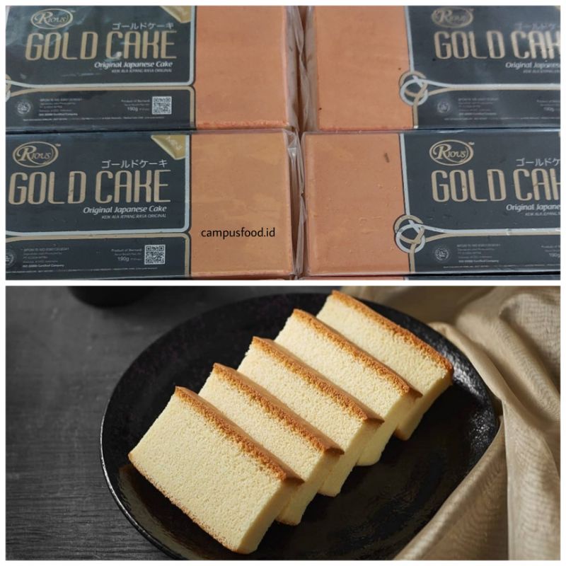 Jual BERNARDI RIOUS GOLD CAKE Original Japanese Cake | Shopee Indonesia