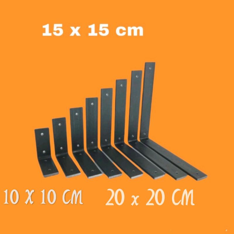 Jual BESI L / BESI SIKU UKURAN 10 X 10 CM / 15 X 15 CM / 20 X 20 CM ...