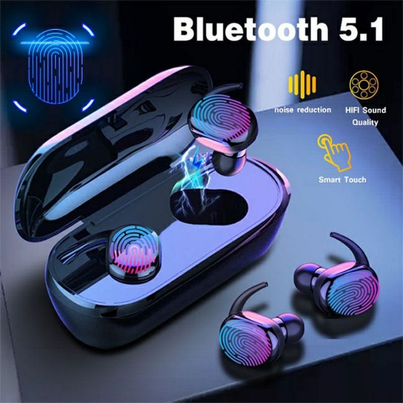 Jual 4 TWS Bluetooth Headset Bluetooth TWS Dengan Mikrofon 5.0 Earphone ...