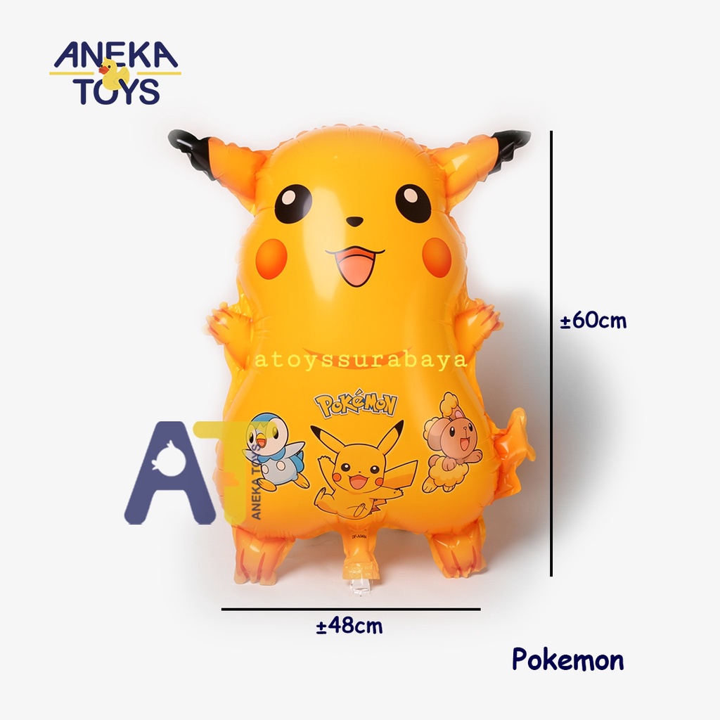 Jual POKEMON PIKACHU (BALON GAS/FOIL/TERBANG/KARAKTER) | Shopee Indonesia