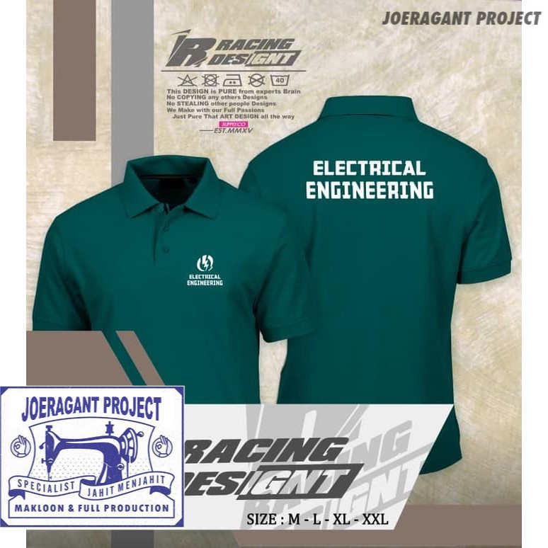 Jual Poloshirt / Kaos Polo Electrical Engineering Terbaru Murah Distro ...